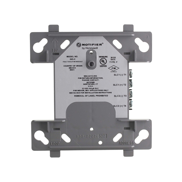 Notifier ISO-X Fault Isolator Module - 1st Fire Alarm Supplier